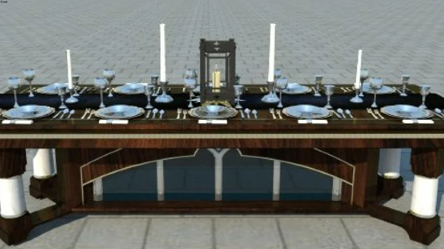 Gothic Table | 3D Warehouse