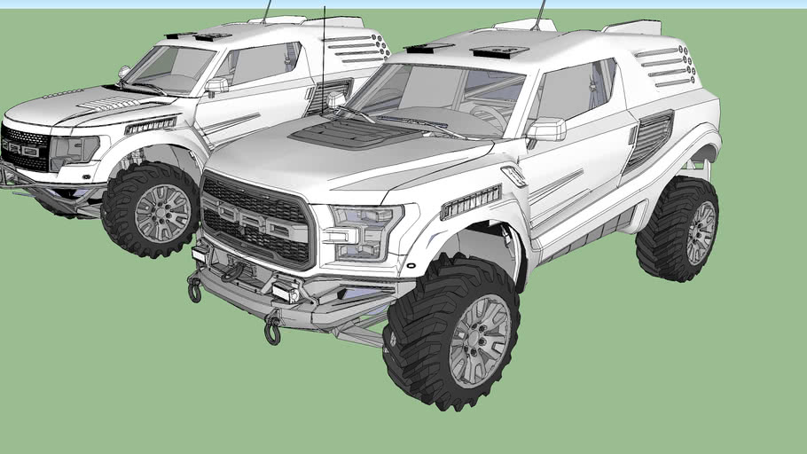 Ford Raptor modifed | 3D Warehouse
