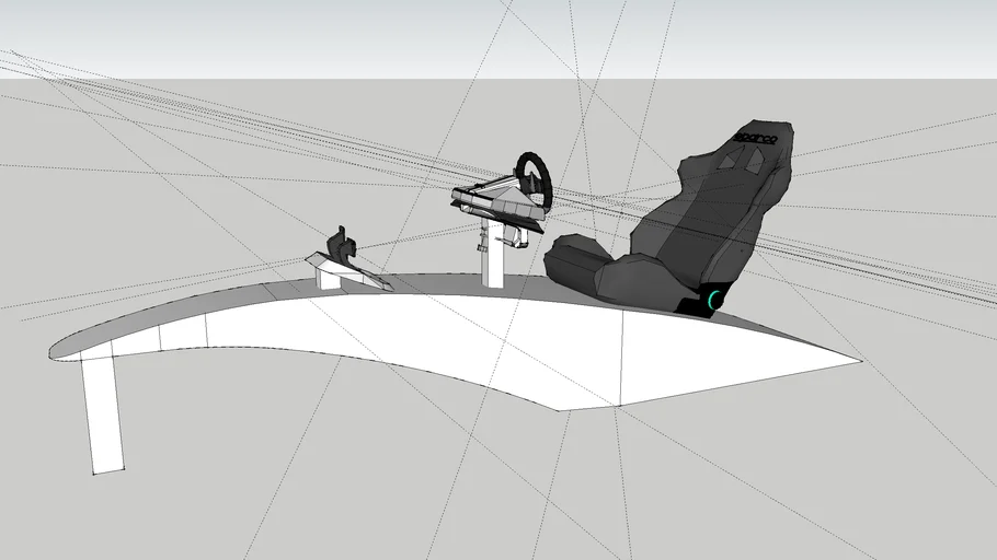 Racing Seat Version Two | 3D Warehouse