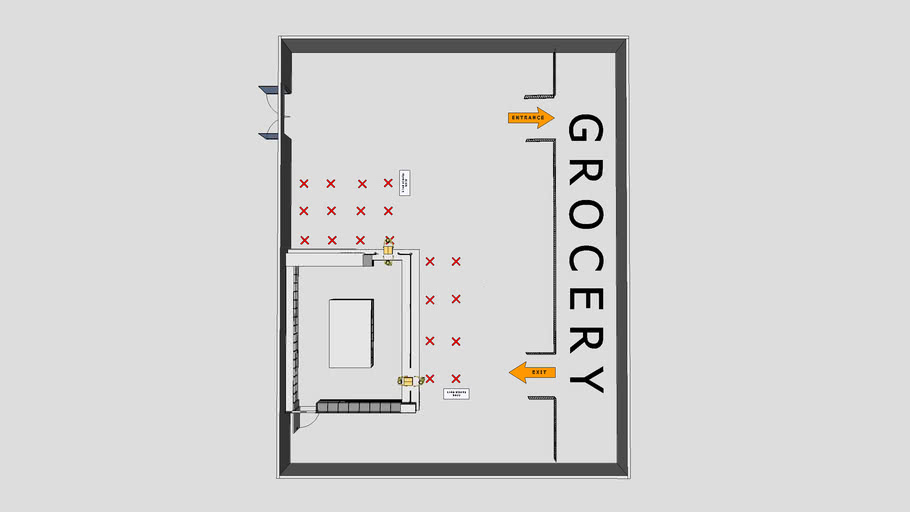 ERG1-GROUP 8-Courtesy booth workstation design.skp | 3D Warehouse