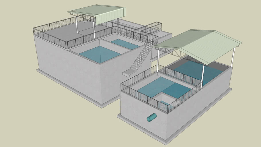 Water TReatment Tank-01 | 3D Warehouse