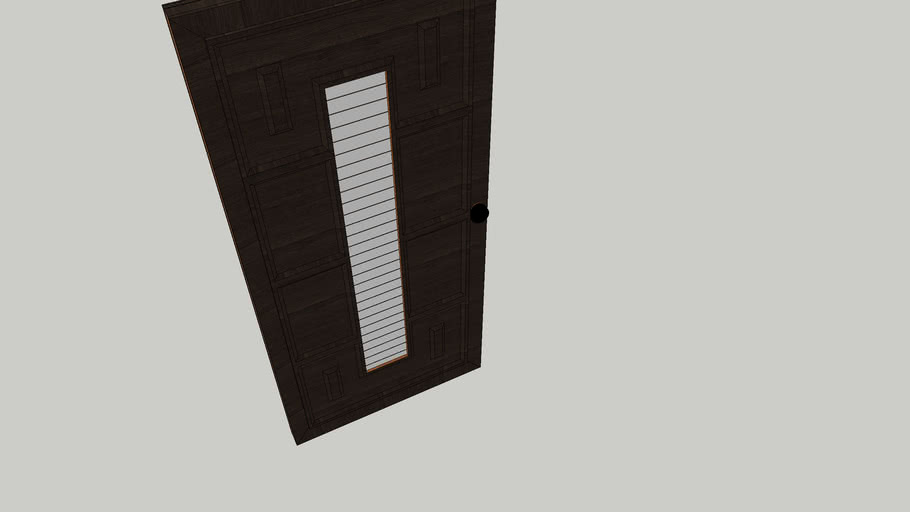 modern main door | 3D Warehouse