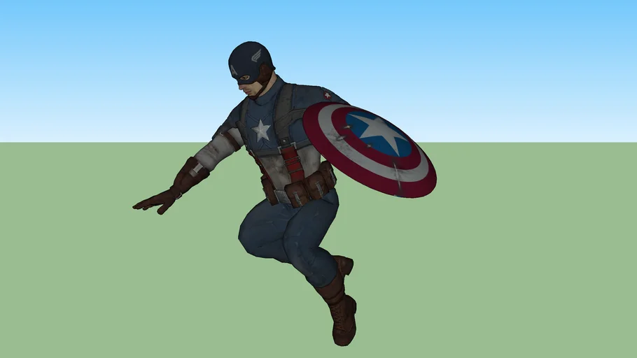 Captain America First Avenger Fly | 3D Warehouse