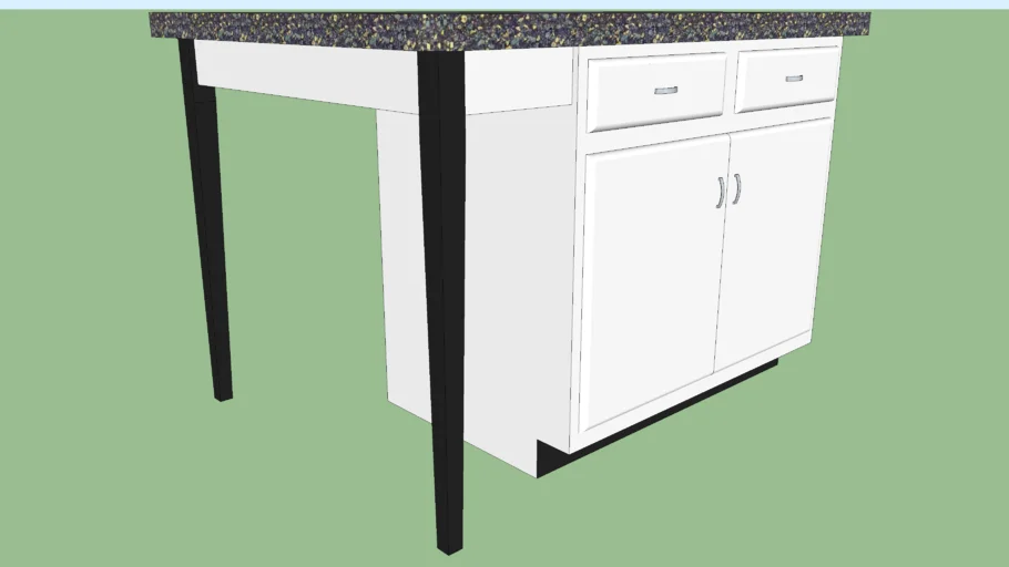 New Improved Kitchen Island | 3D Warehouse