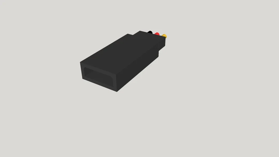 Futaba connector M | 3D Warehouse