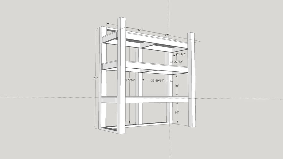 Storage Shelves | 3D Warehouse