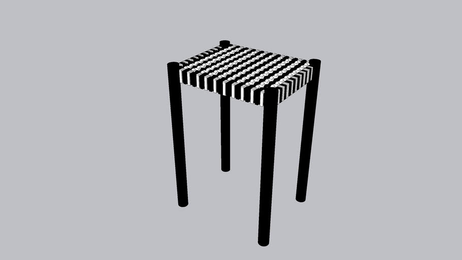 Lyla Bar Stool | 3D Warehouse