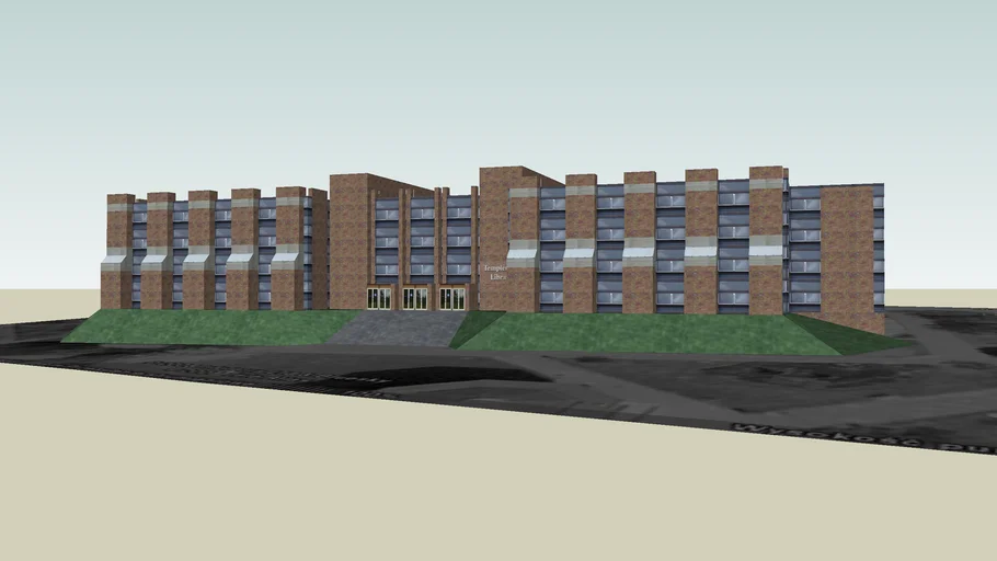 Templeman Library | 3D Warehouse