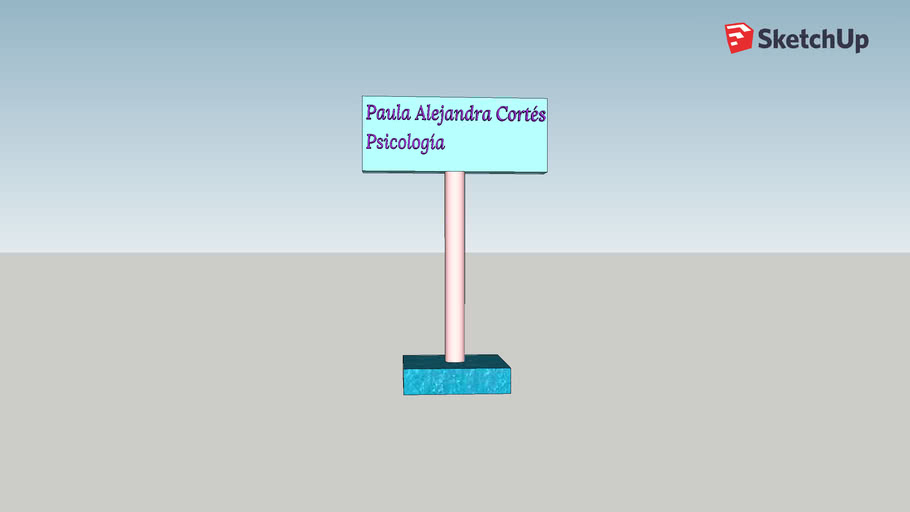 LETRERO | 3D Warehouse