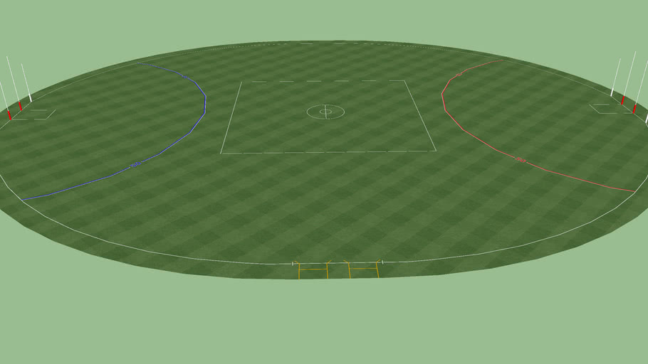 Australian Rules Football Field | 3D Warehouse