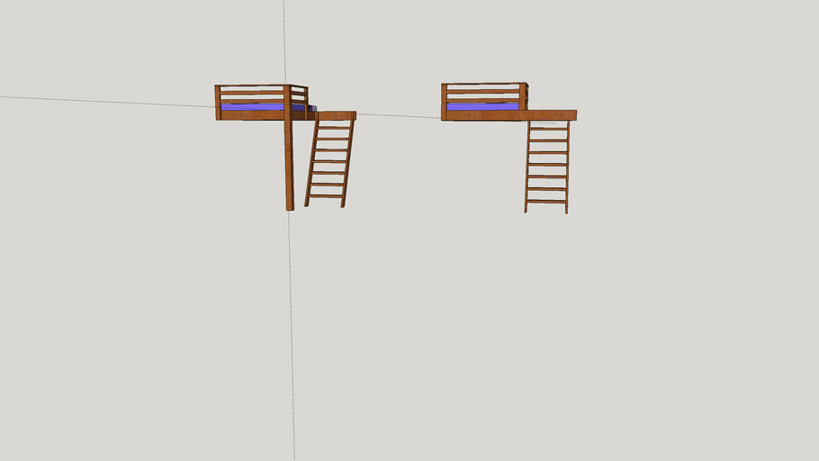 Loft Bed | 3D Warehouse