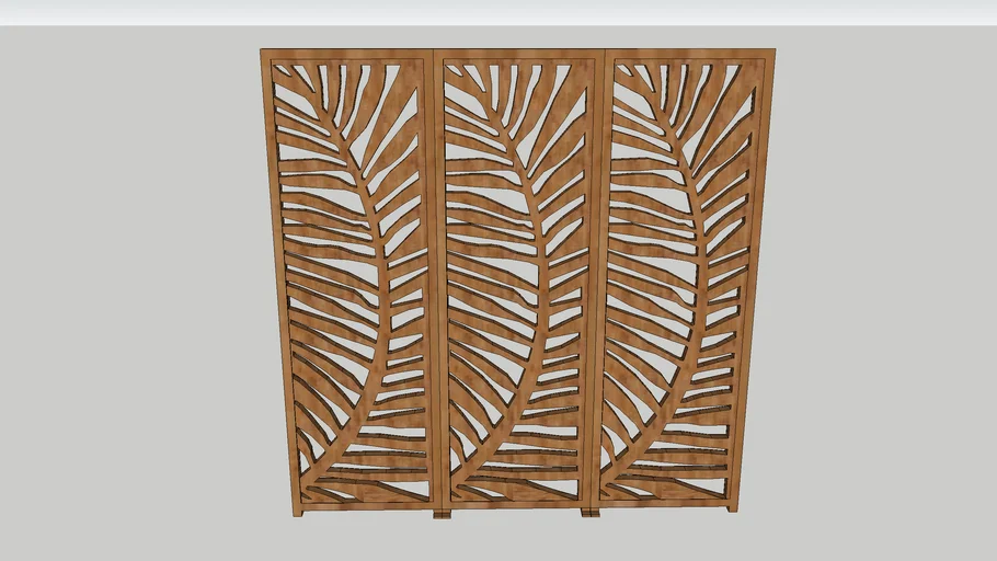 Screening (Paravent) | 3D Warehouse