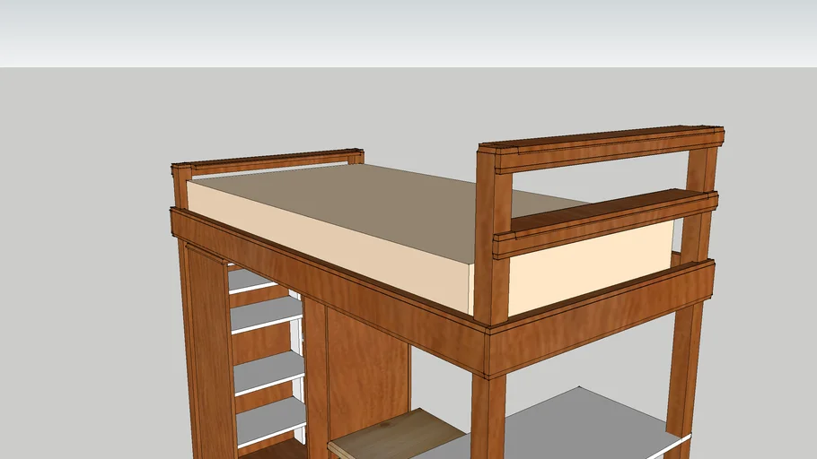 Loft Bed | 3D Warehouse