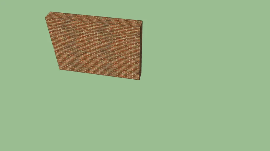 Brick Wall | 3D Warehouse