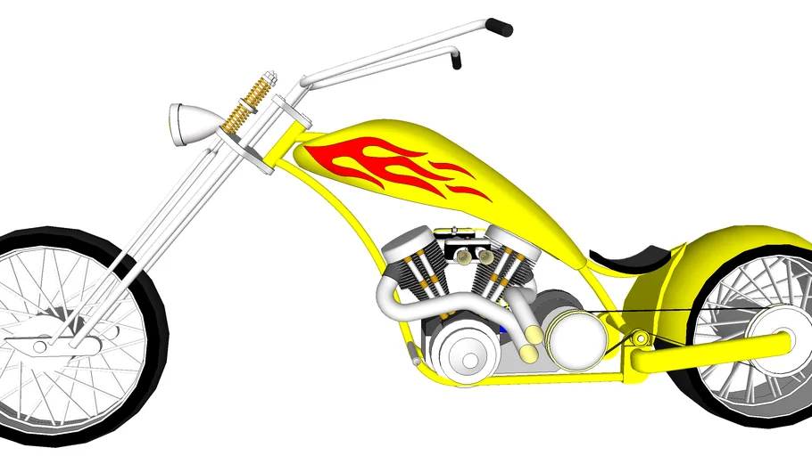 Custom Chopper | 3D Warehouse