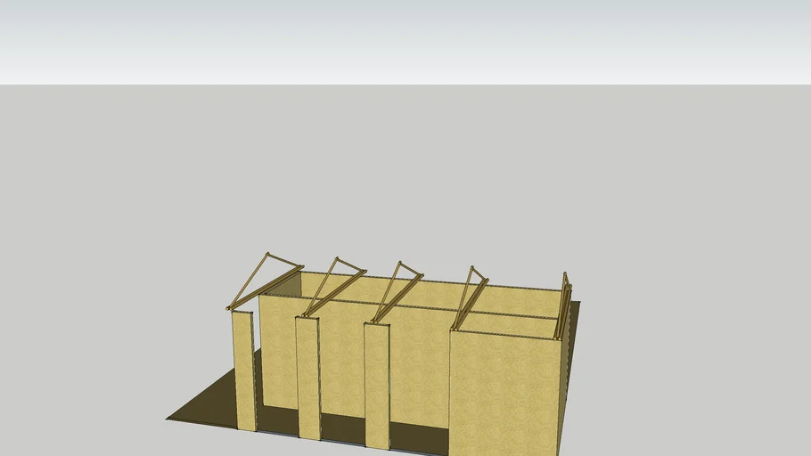 bamboo roof | 3D Warehouse