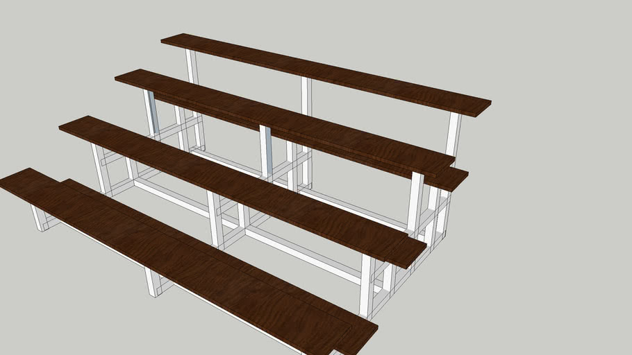 bleachers | 3D Warehouse
