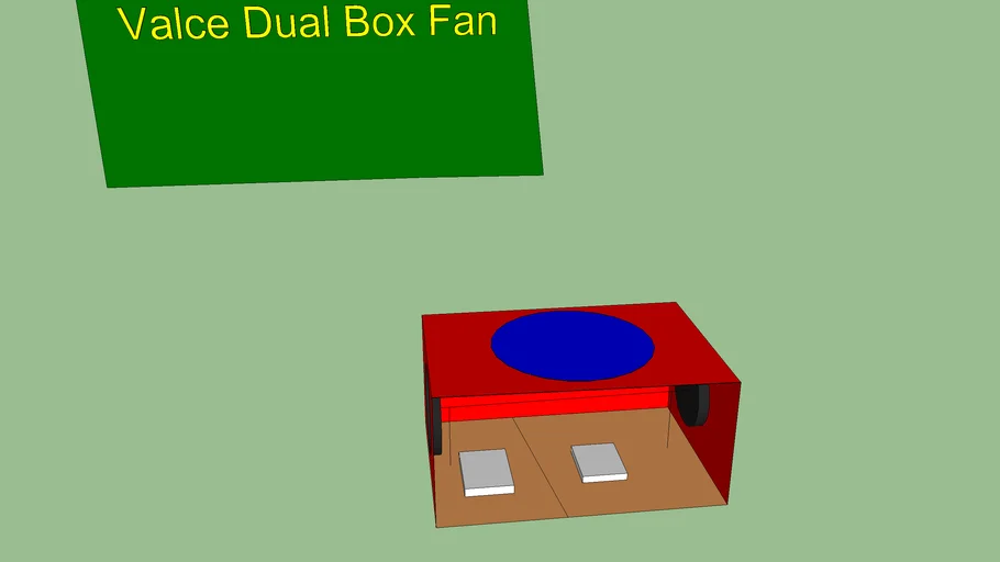 Valce Dual Box Fan | 3D Warehouse