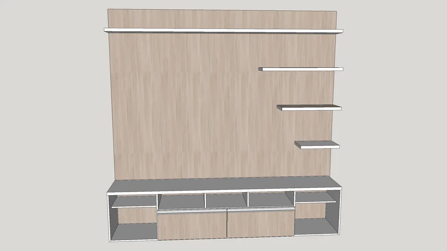 Painel em MDF | 3D Warehouse