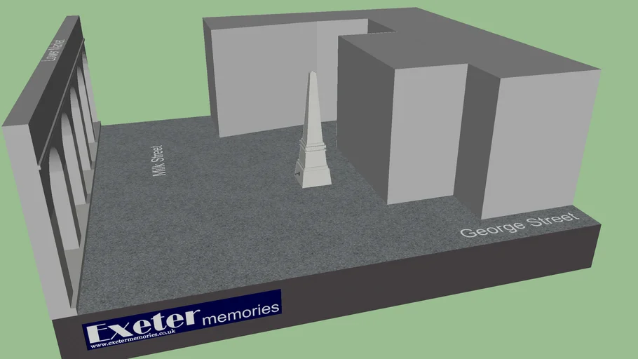 Public Conduit, Milk Street, Exeter | 3D Warehouse