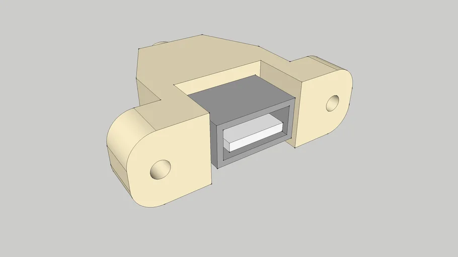 PCI-Bracket USB Socket | 3D Warehouse