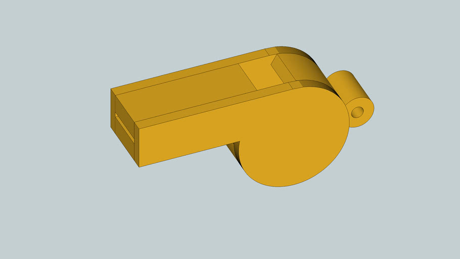 Wood Whistle | 3D Warehouse