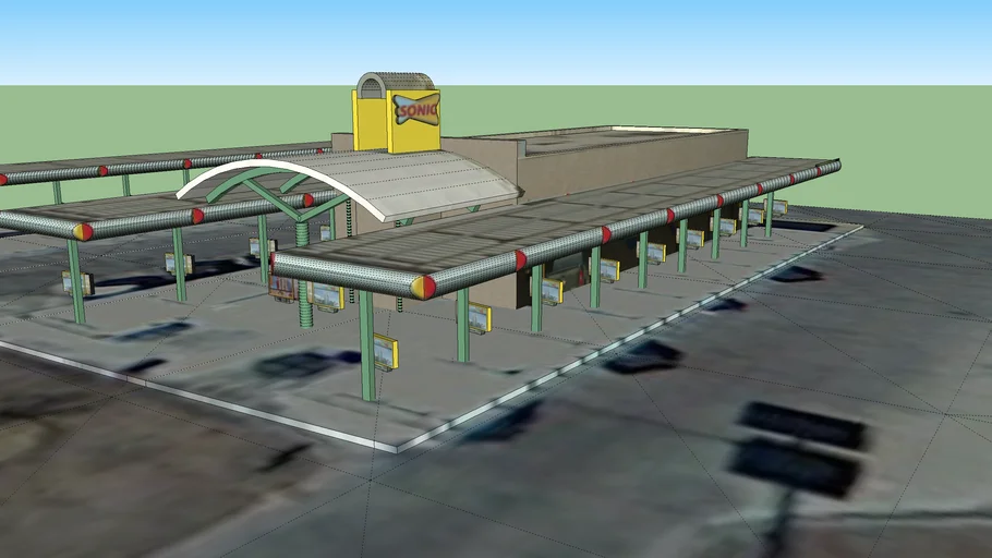 Sonic Drive-In | 3D Warehouse
