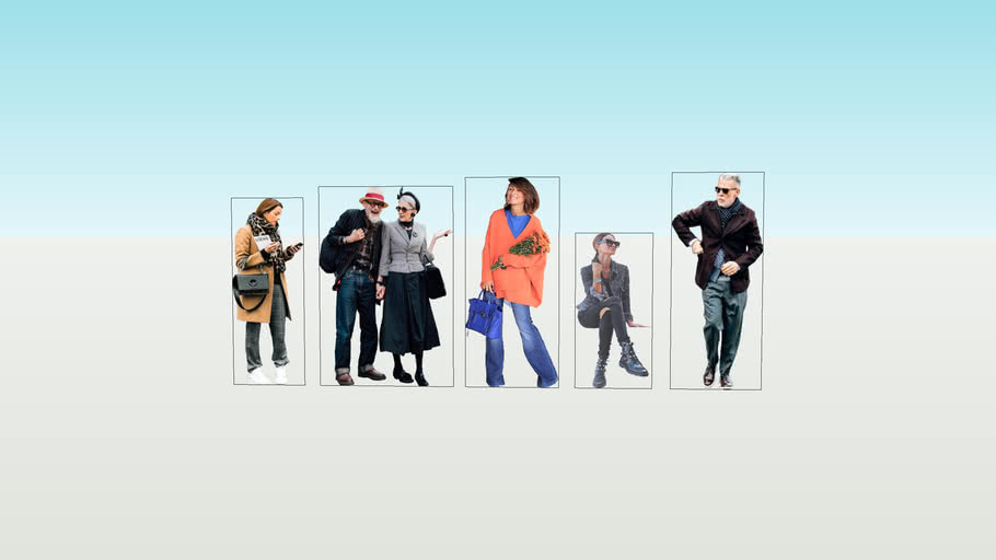 2D people | 3D Warehouse