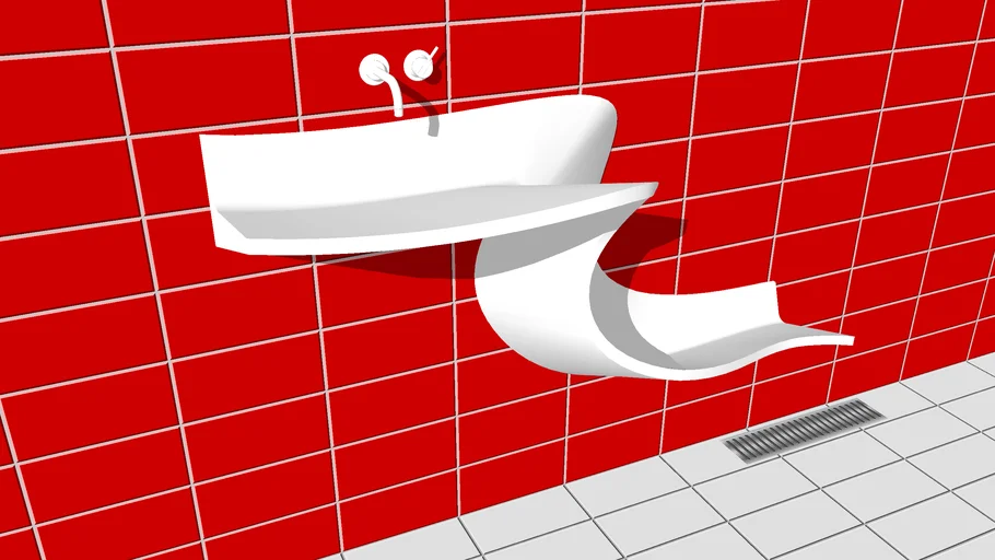 Lavabo design Abisko | 3D Warehouse