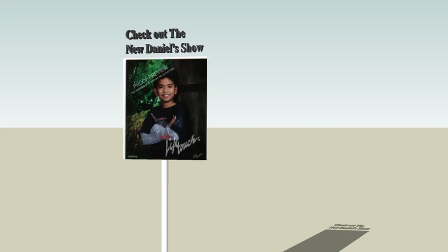 Pdt, Daniel Angeles Bill Board | 3D Warehouse