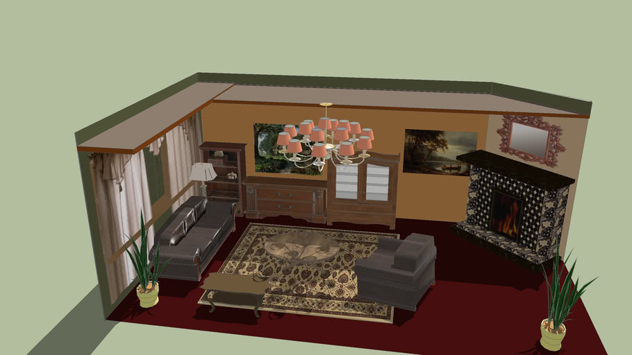 Rustic room | 3D Warehouse