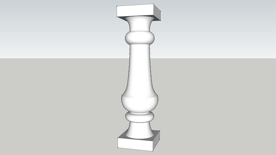 baluster | 3D Warehouse