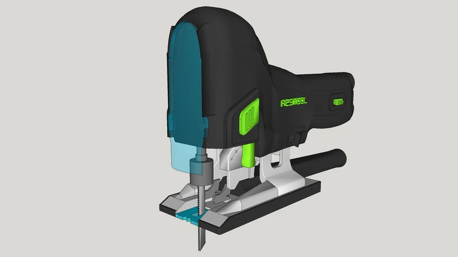 Festool jig saw (jigsaw - scie sauteuse ) carvex PS 400 EBQ | 3D Warehouse
