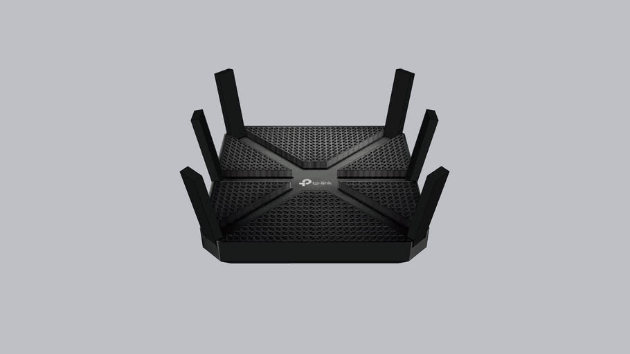 TP-Link AC4000 Wireless Router | 3D Warehouse