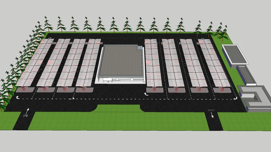 BUS TERMINAL 02 | 3D Warehouse