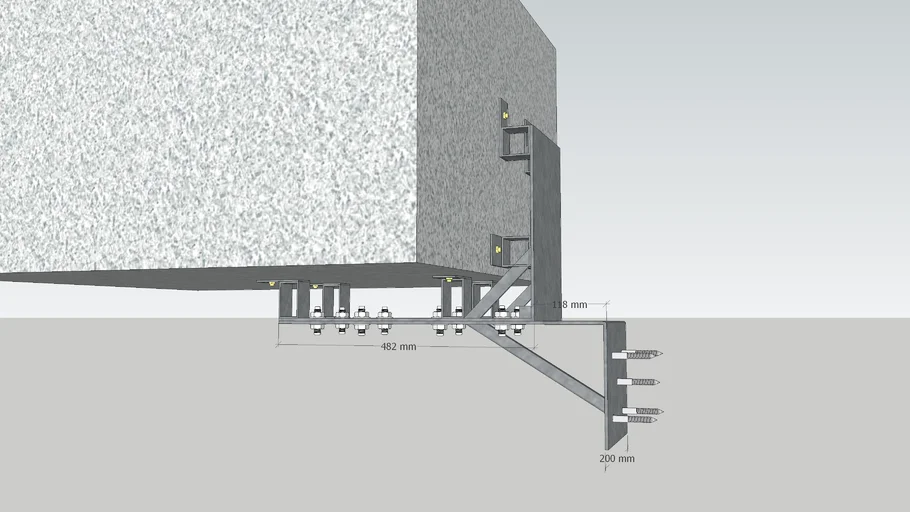 Metal Support | 3D Warehouse