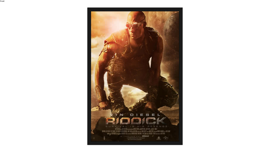 Riddick Poster | 3D Warehouse