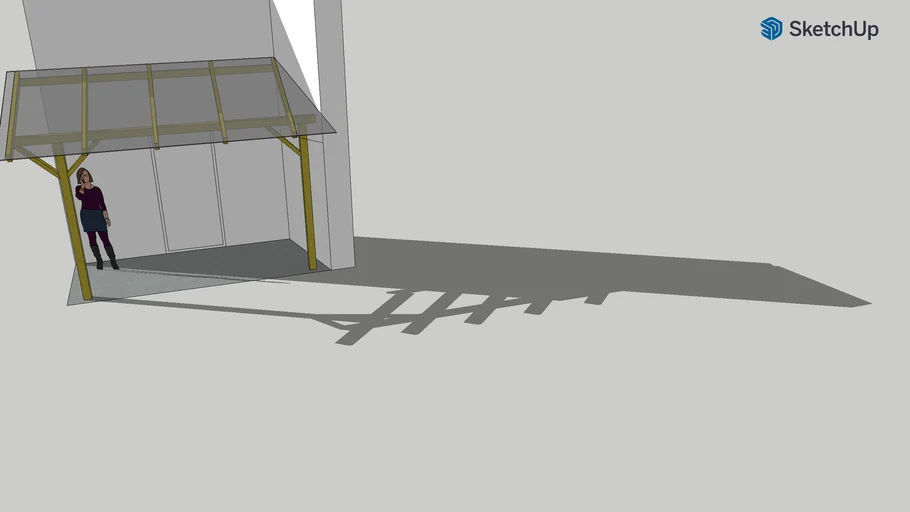 Polycarbonate roof | 3D Warehouse
