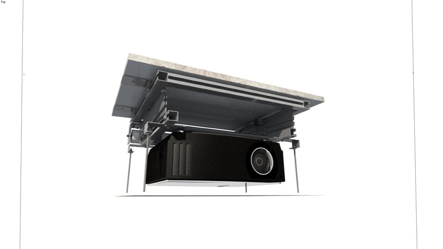 Elevator on the projector Celexon PL2000 Plus UP | 3D Warehouse