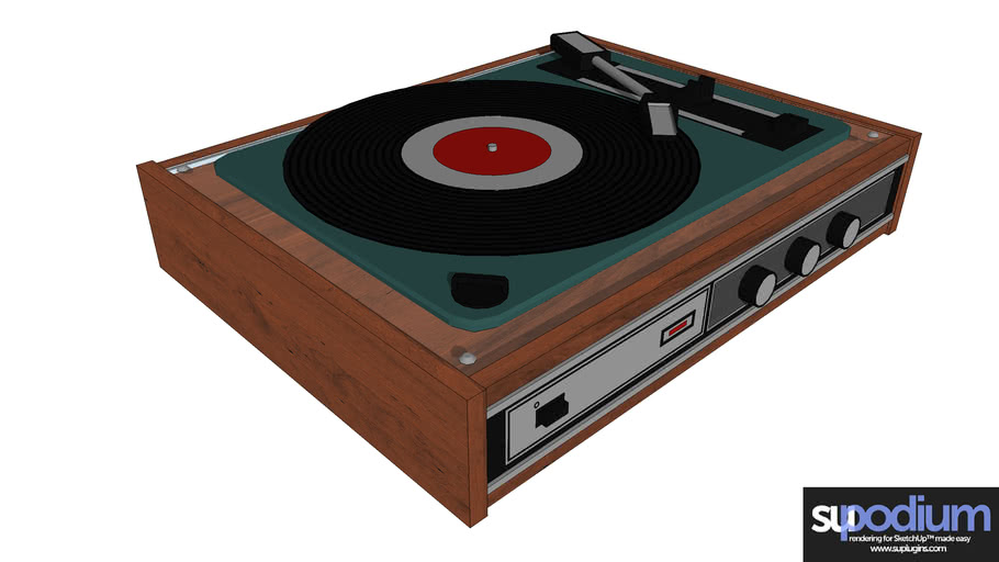 Record player | 3D Warehouse
