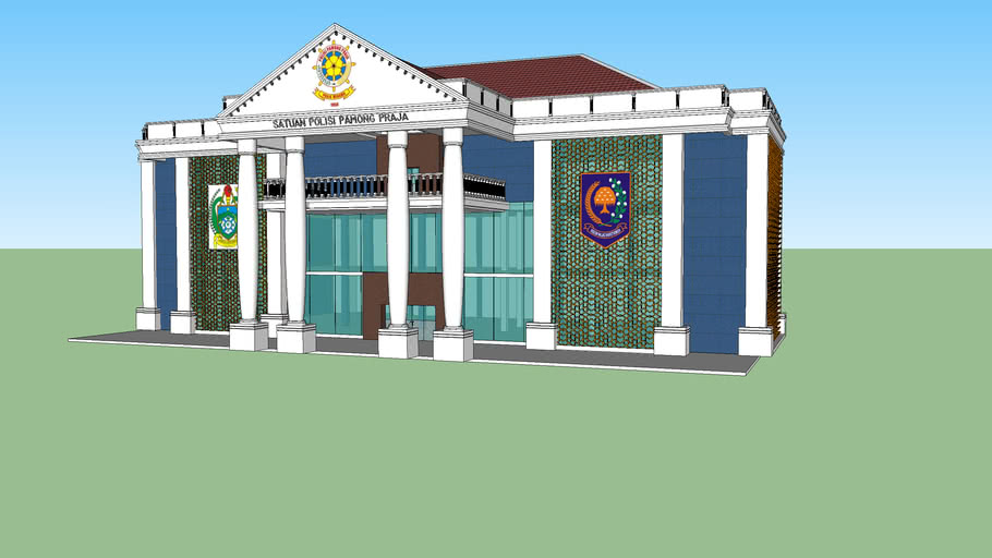 Proposed design Satuan polisi Pamong Praja | 3D Warehouse