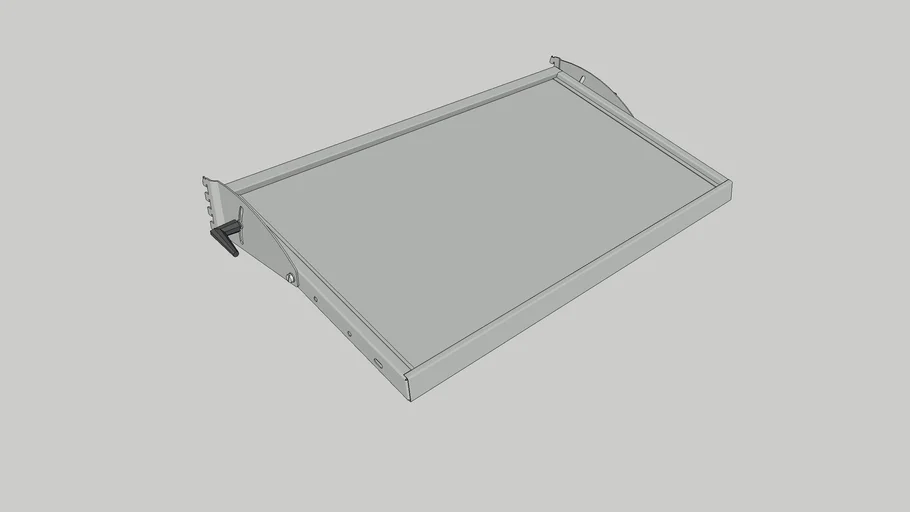 SSG Adjustable Shelf A S090x500 ESD Complete Item No. 200212-52 | 3D ...