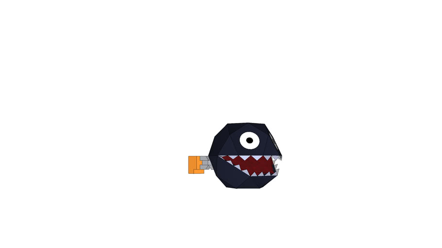 Chomp Papercraft version | 3D Warehouse