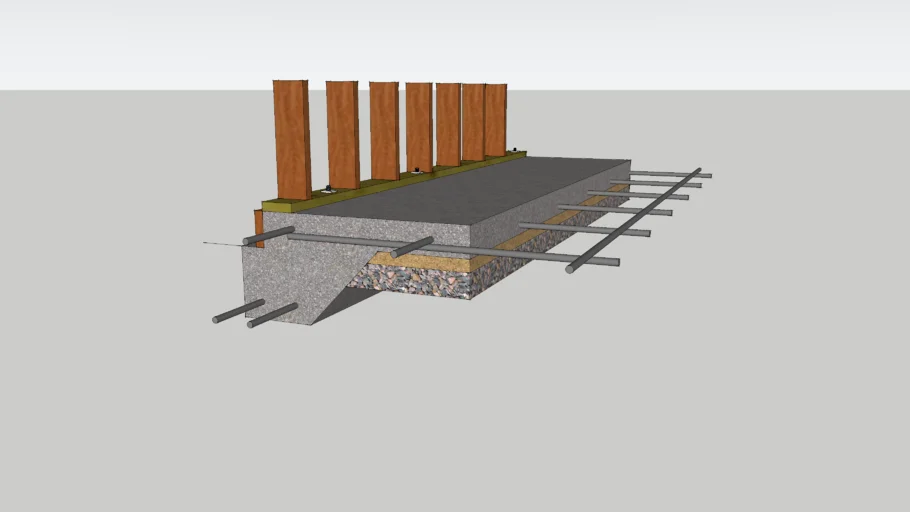 Foundation slab | 3D Warehouse