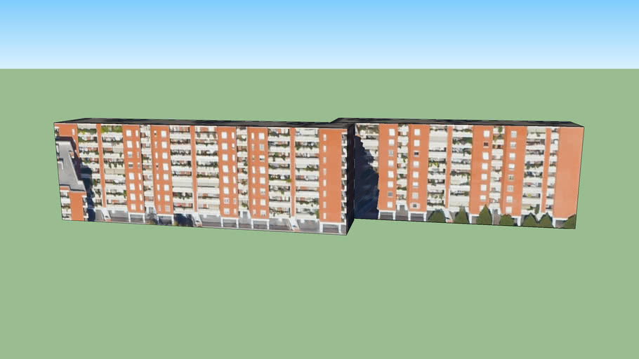 Via Cassiani Edifici 9-10 | 3D Warehouse