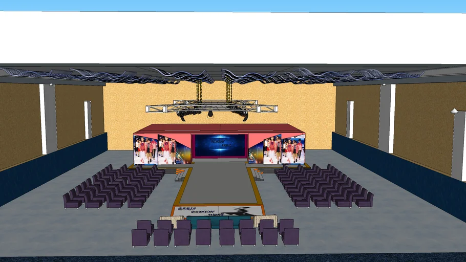 event hall | 3D Warehouse