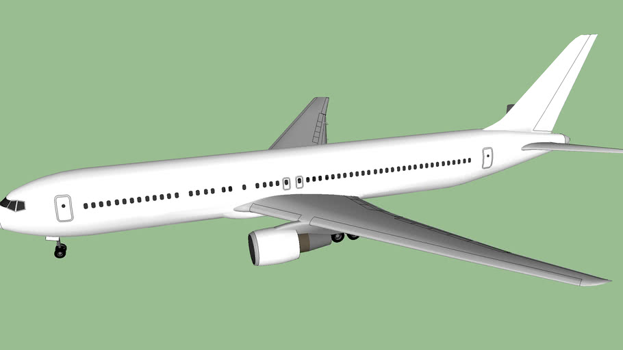 Boeing 767-300 Template | 3D Warehouse