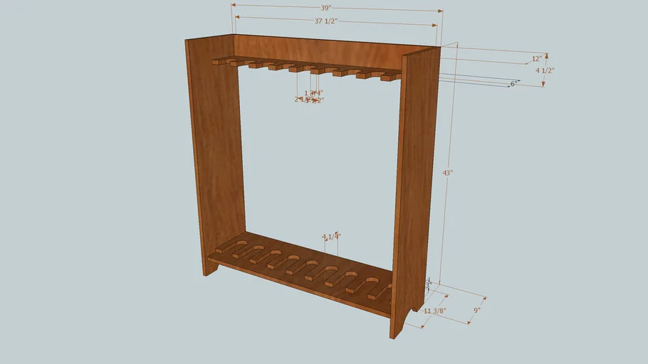 gun Rack | 3D Warehouse
