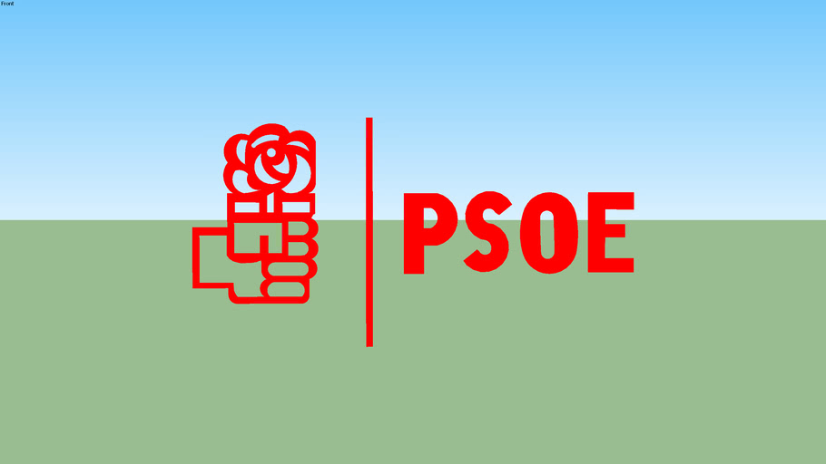 Logo PSOE | 3D Warehouse