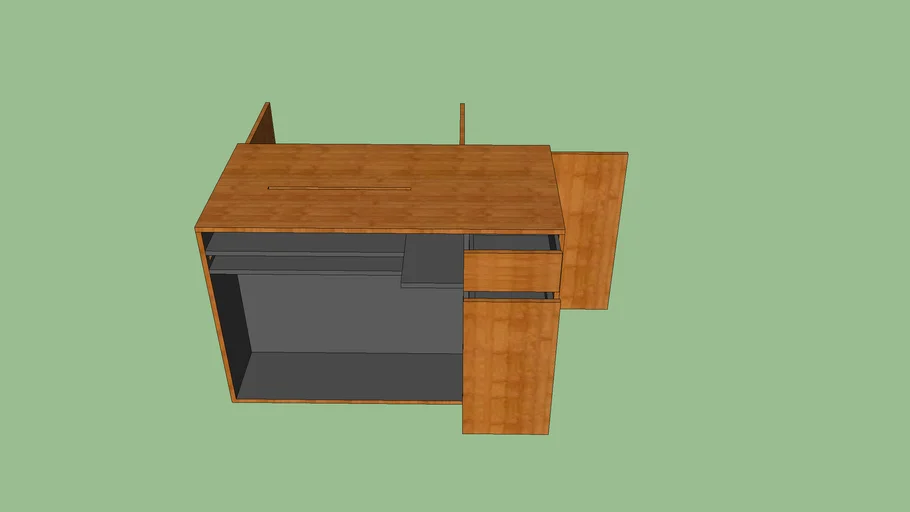 study table | 3D Warehouse